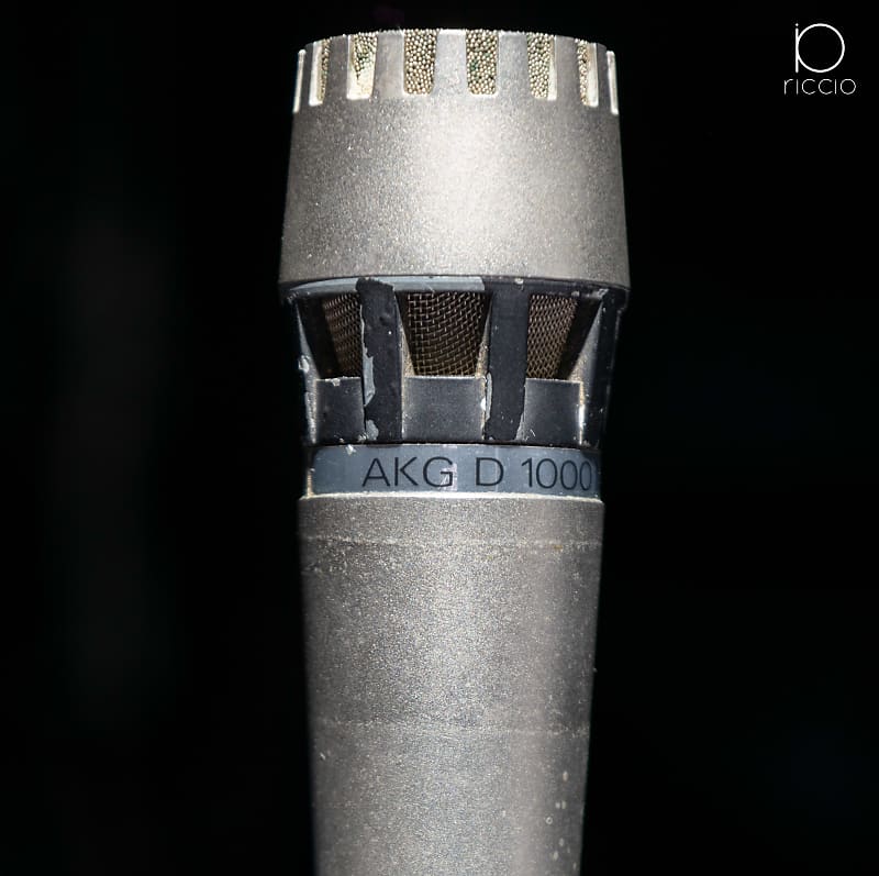AKG D 1000 M | dynamic cardioid microphone | Reverb