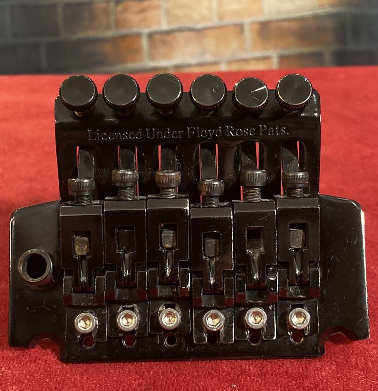 Floyd Rose Licensed Double Locking Tremolo (Black) | Reverb