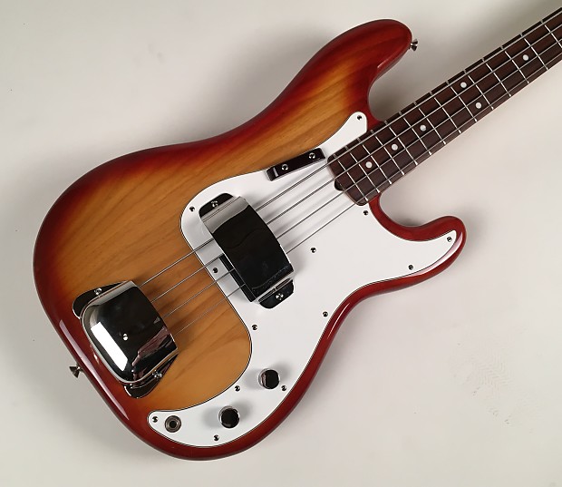 RARE 1979 Fender Precision Bass in Sienna Red | Reverb Australia