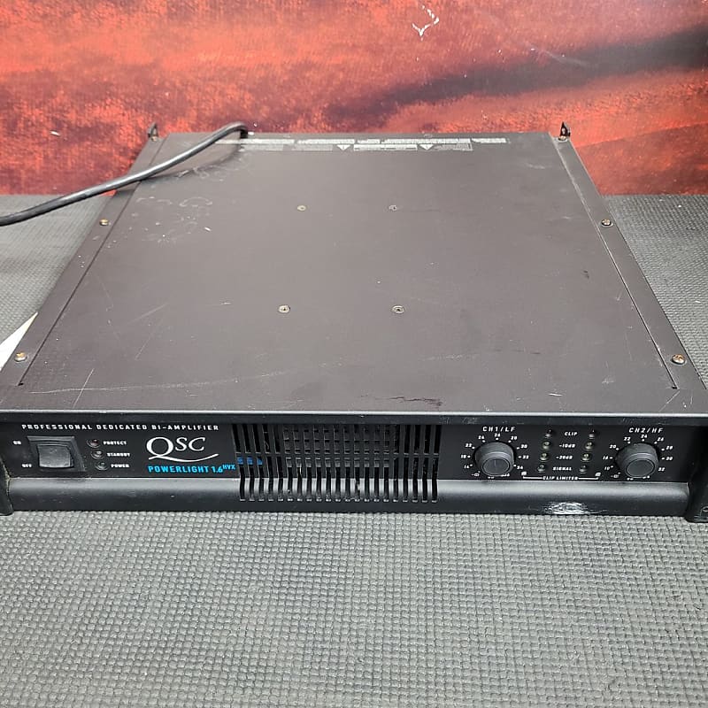 QSC POWER LIGHT 1.6 Power Amplifier (Westminster, CA) | Reverb