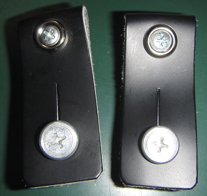 Unknown Leather strap locks 2000's - Black | Reverb