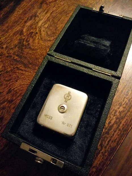 Neumann MS 33 Record Lathe Cutter Head / Presto Vinyl Cutting | Reverb