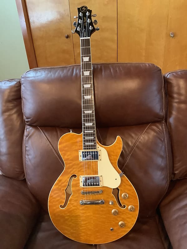 Samick-Greg Bennett Royale RL3 - Quilt Top Maple | Reverb