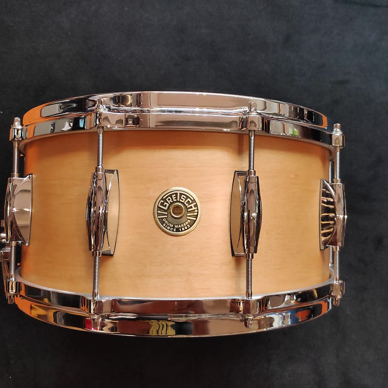 Gretsch Snare Usa custom 14"x6,5" 2019 satin Natural | Reverb