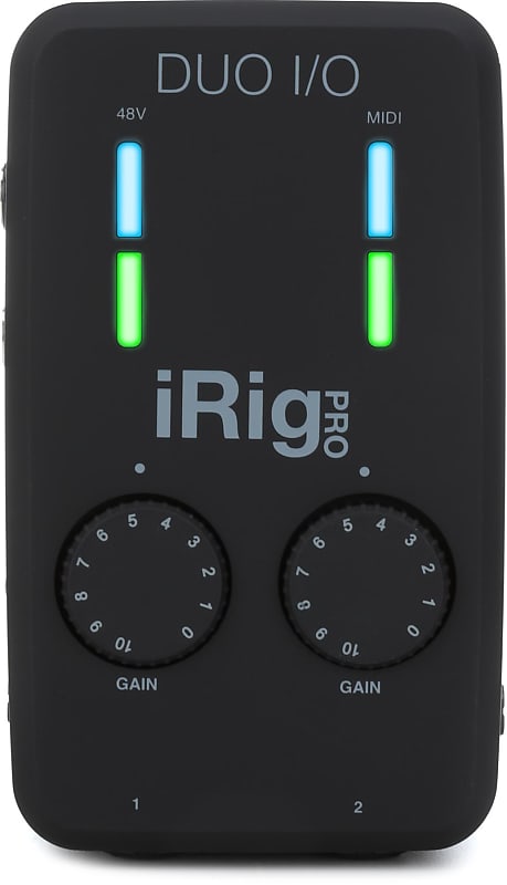 IK Multimedia iRig Pro Duo I/O 2-channel Audio/MIDI Interface | Reverb