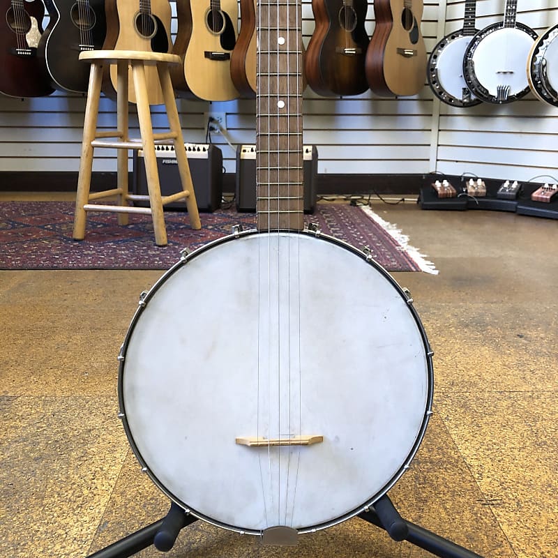 Kay USA 11" Open Back Banjo Late 1950s Black | Reverb