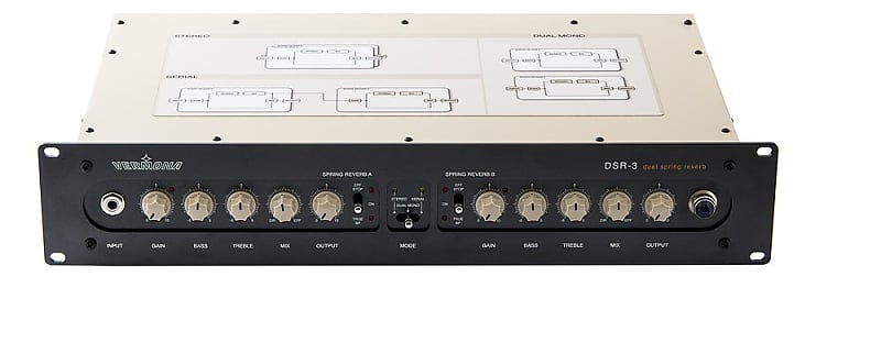 VERMONA DSR-3 DUAL SPRING REVERB : BRAND NEW : [DETROIT | Reverb