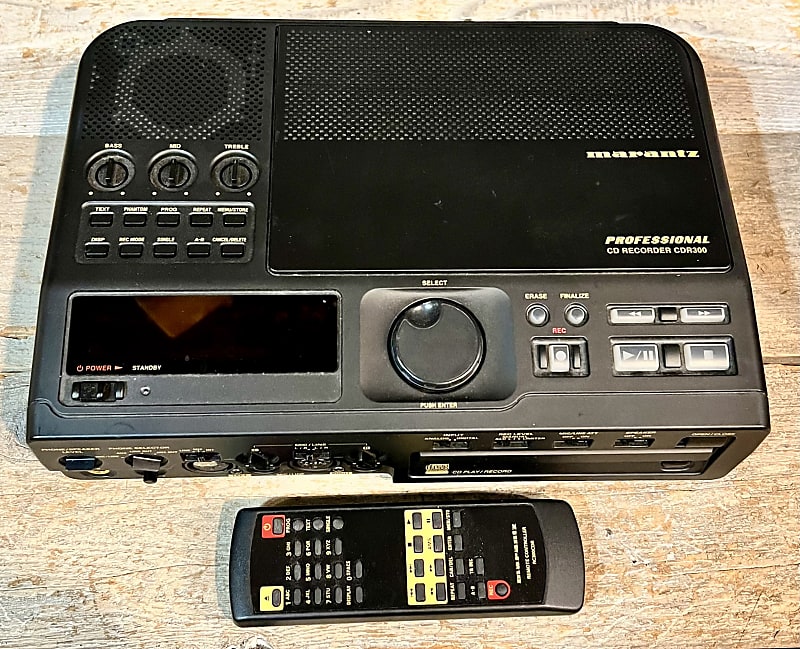 Marantz CDR300 Portable CD-R/RW Recorder Excellent Includes | Reverb
