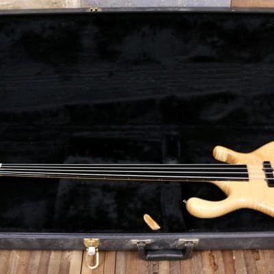 Pedulla 1996 Buzz Bass MVP Fretless Natural Finish | Reverb