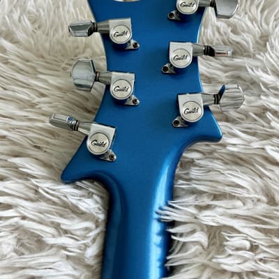 1980s Guild X-79 Metallic Blue Electric Guitar | Reverb