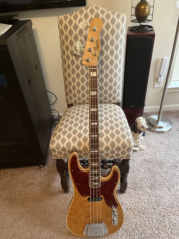 Warmoth Tele/ p bass vintage 2013 - Natural | Reverb