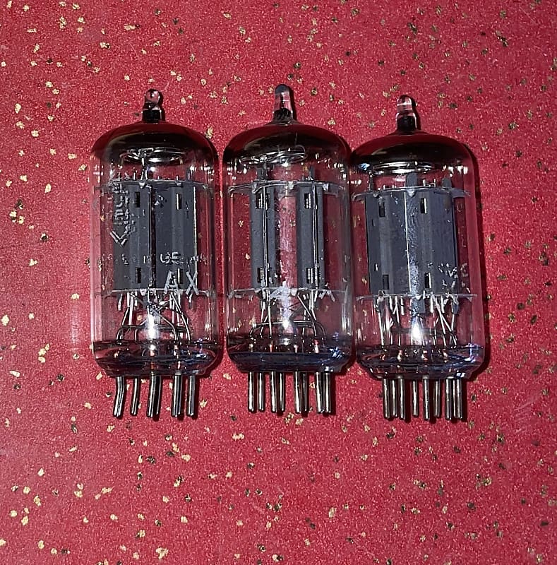3 Vintage Telefunken 12AX7 / ECC83 Vacuum Tubes | Reverb