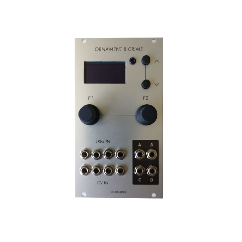 Mxmxmx Ornament and Crime O+C with Grayscale Panel | Reverb UK