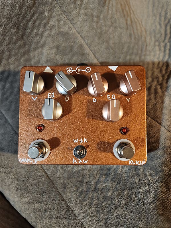 PedalPCB Awful Waffle + Kliche Combo - Hammered Copper - | Reverb