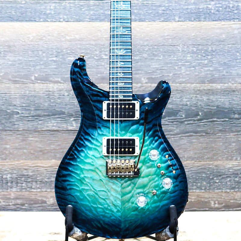 PRS Private Stock Custom 24/08 Piezo Quilted Maple Sub-Zero | Reverb