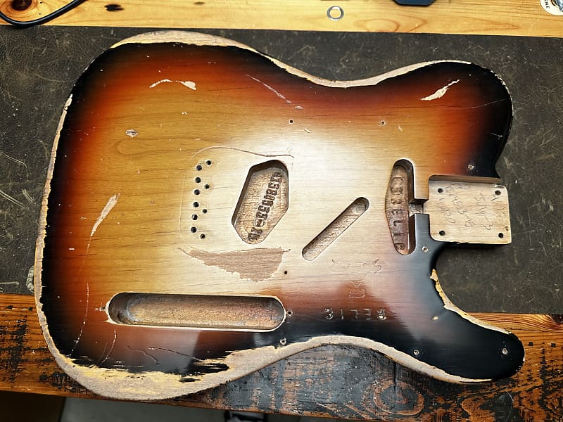 Fender Custom Shop Telecaster Body - Relic | Reverb