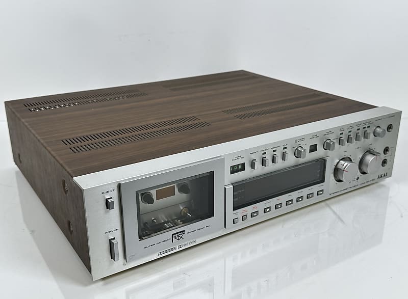 Akai GX-F90 Stereo Cassette Deck 3 Super GX Heads | Reverb UK