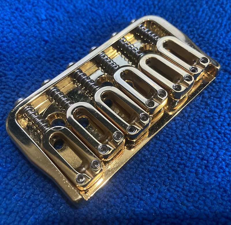 Hipshot Gold Fixed Hardtail Bridge .175" Floor 2020s - | Reverb