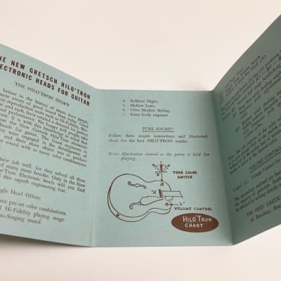 Gretsch 60s Hilo'tron Pickup Pickups Hang tag Hilotron Hilo | Reverb