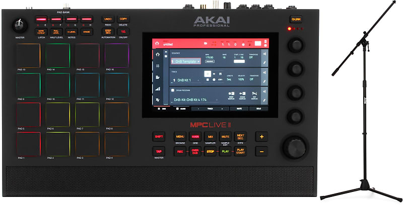 Akai Professional MPC Live II Standalone Sampler and | Reverb
