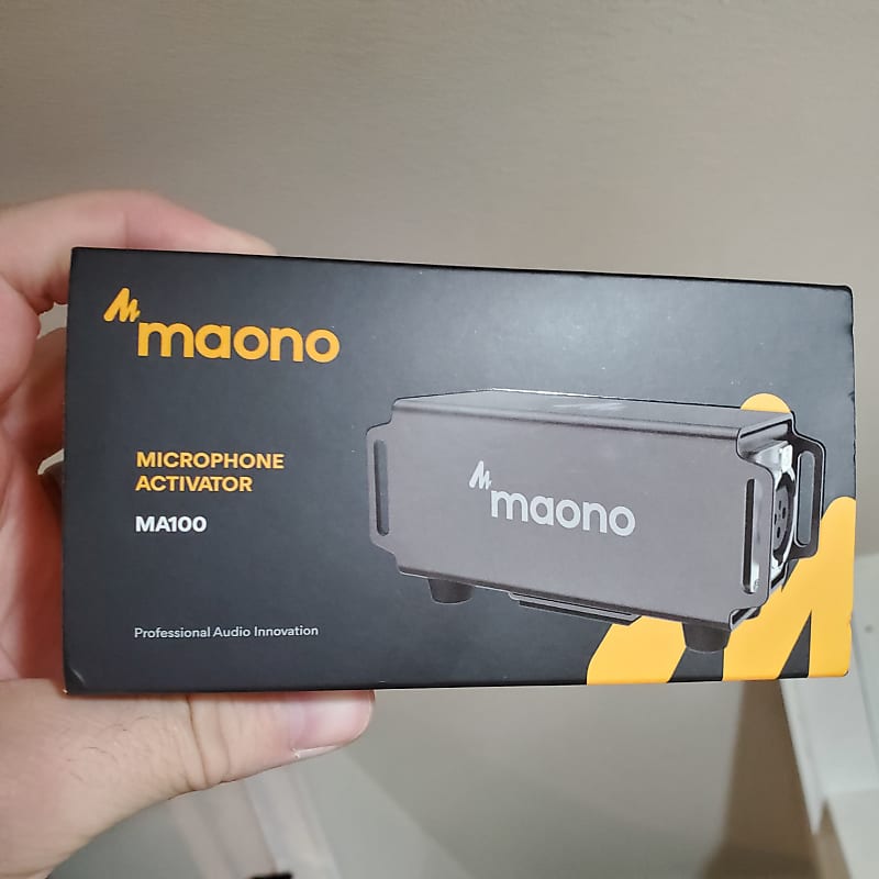 Maono MA100 In-Line Preamp Like Cloudlifter | Reverb