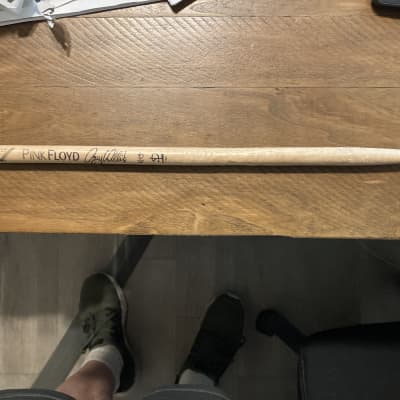 PINK FLOYD Gary Wallis USED drumstick. | Reverb