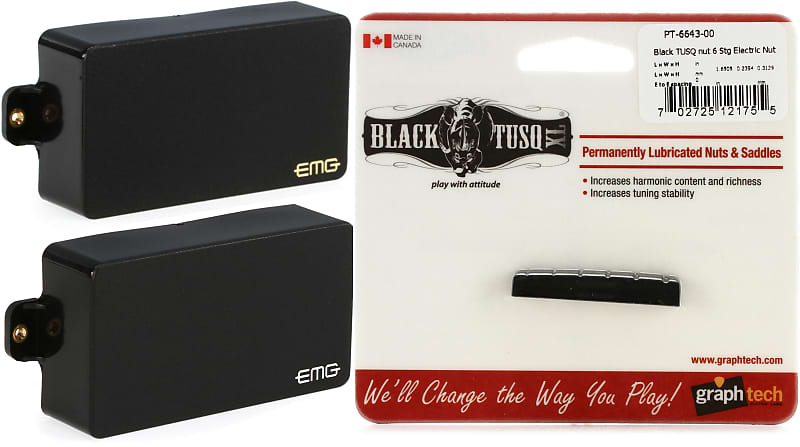 EMG ZW Zakk Wylde Active Signature Humbucker 2-piece Pickup | Reverb