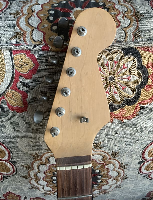 90’s 60’s reissue Fender Gastelum Slab- board Strat Neck | Reverb