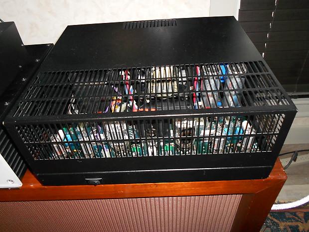 MOSCODE 600 HYBRID AMPLIFIER 80'S BLACK 300 WATTS A CHANNEL | Reverb