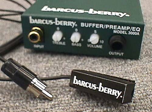 Barcus-Berry woodwind and brass preamp system | Reverb UK