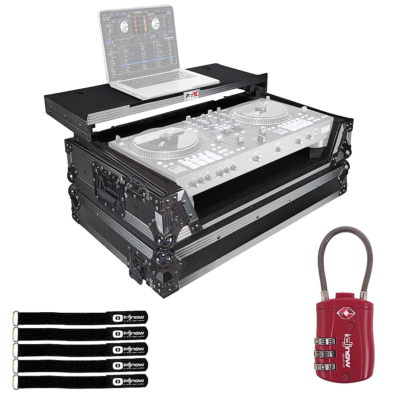ProX XS-RANEONE WLTBL Black RANE ONE DJ Flight Case with Red | Reverb