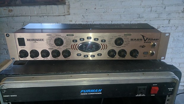 Behringer Bass V-Amp Pro Rack Modeling Preamp | Reverb