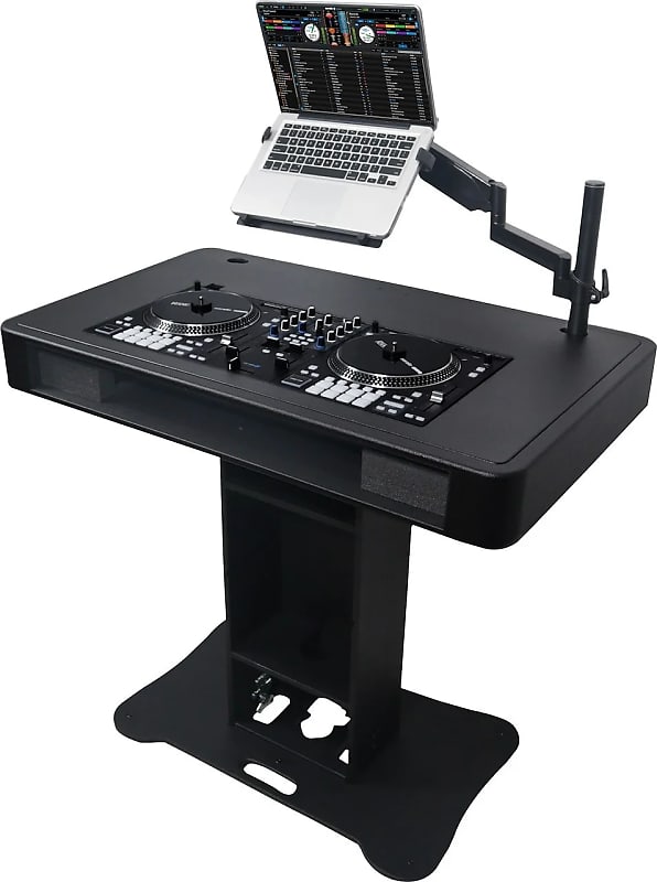 DJ Control Tower DJ Podium Stand with Travel Cases for | Reverb