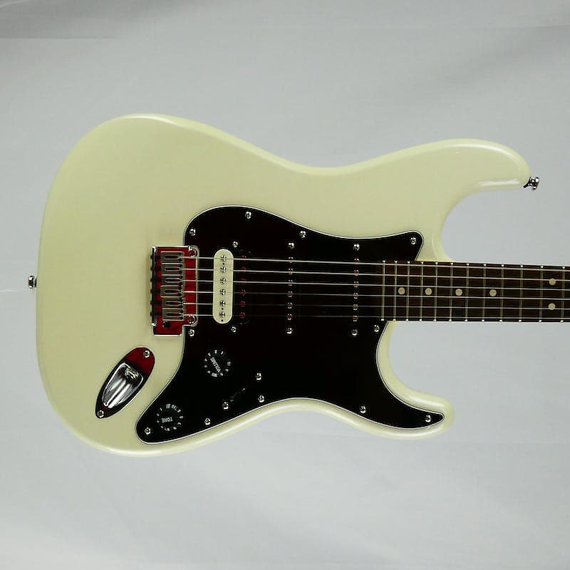 Used Squier CONTEMPORARY STRAT HSS Electric Guitars White | Reverb