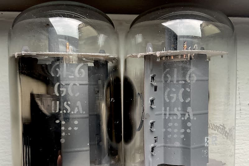 GENUINE VINTAGE GE 6L6 -MADE IN THE USA - OUTPUT / POWER | Reverb