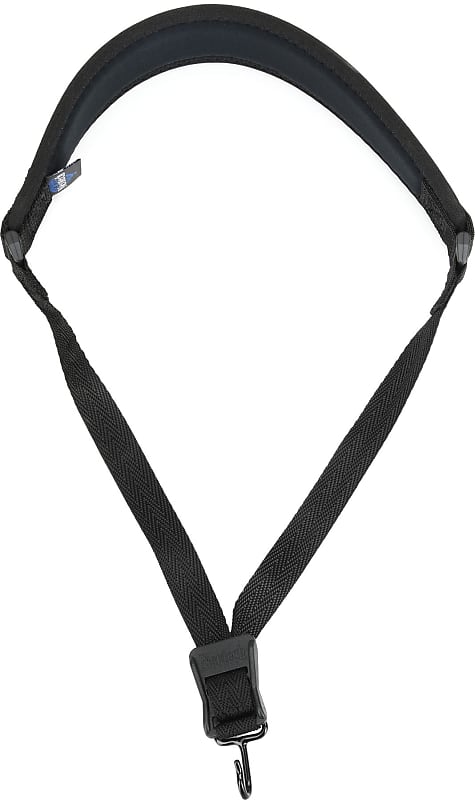 Neotech Classic Strap - Black Regular Metal Hook (2-pack) | Reverb