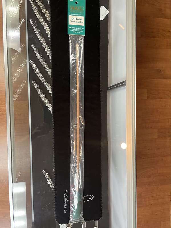 Hall Crystal Flutes “D” Flute Cleaning Rod - Wood | Reverb