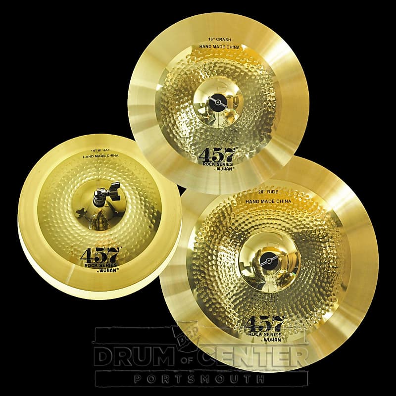 Wuhan 457 Rock Cymbal Set | Reverb