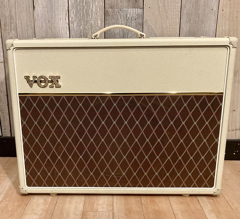 Near Mint Vox AC30 Ltd. Edition Cream Bronco, Amazing Amp, | Reverb