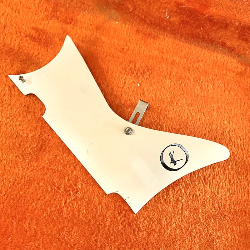 Kay Red Devil pickguard 1965 Cream speed demon k592 k590 | Reverb
