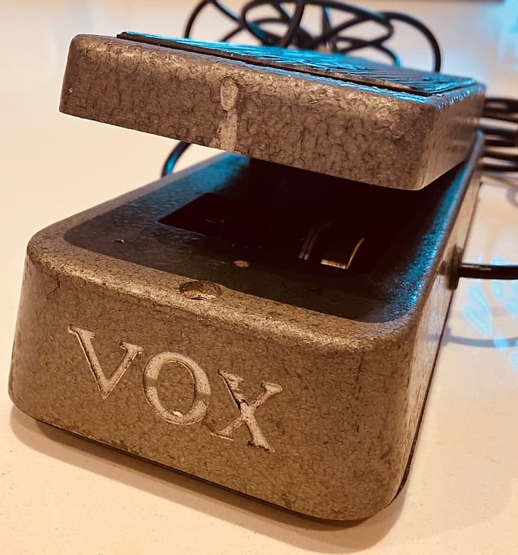 Vox Volume Pedal -c1966, Rare Silver Finish, Super | Reverb Canada