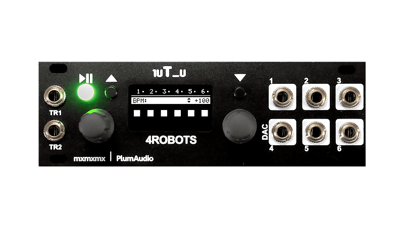 Plum Audio 1uT_u 4ROBOTS - X6 Powerful Clock Generator / | Reverb
