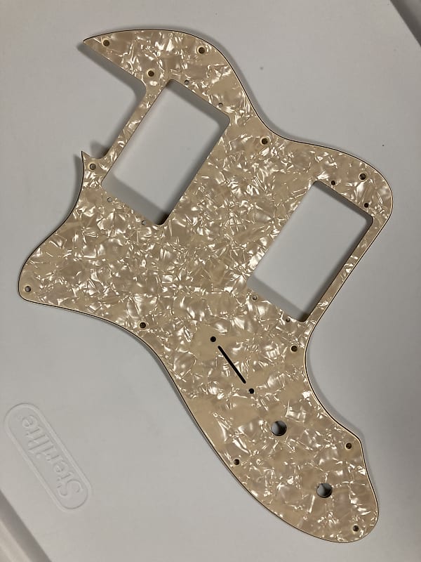 LEFT HANDED Fender Telecaster Thinline Pickguard - WRHB, Aged | Reverb