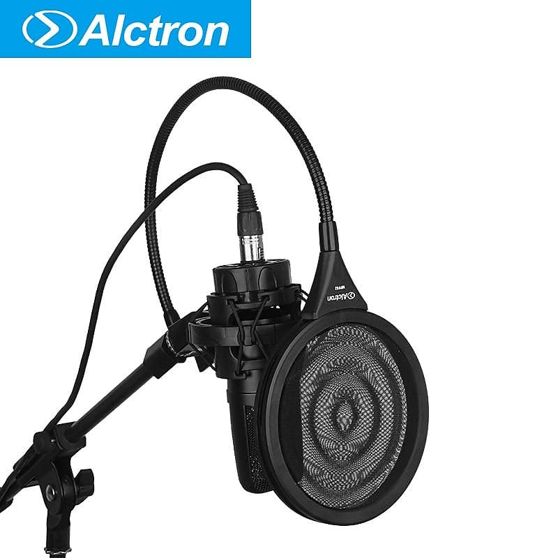 Alctron MPF02 Microphone Pop Filter with Dual Wire Metal Mesh | Reverb