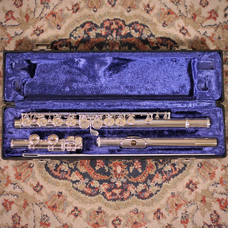 Rosehill Student Flute woodwind instrument Shiny silver | Reverb UK