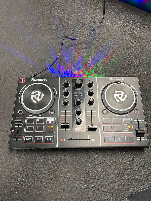 Numark Party Mix With Built In Light Show Black | Reverb
