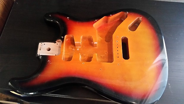 Fender Starcaster Body and neck sunburst | Reverb