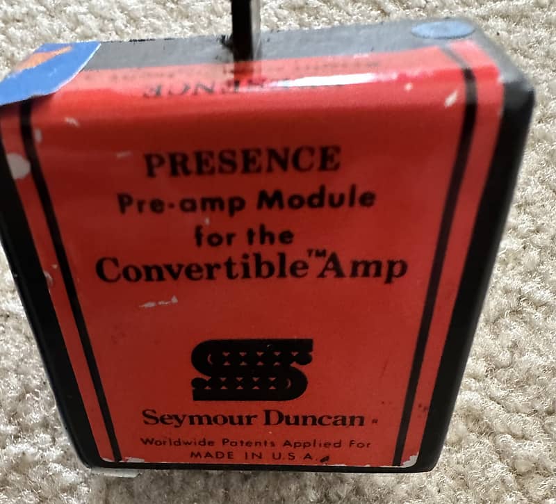 Seymour Duncan 'Presence' Tube Preamp Module for Convertible | Reverb