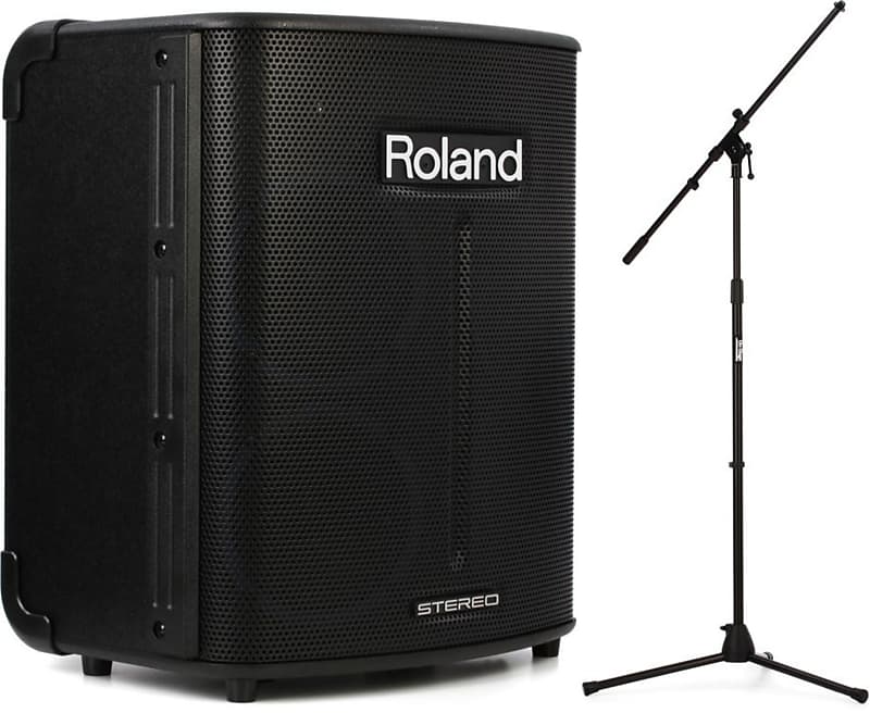 Roland BA-330 Portable Stereo PA System Bundle with On-Stage | Reverb