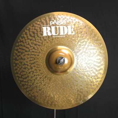 Paiste 18" Rude Basher - 1510g (video demo) | Reverb